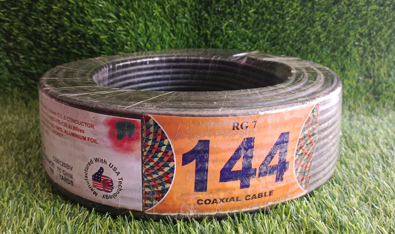 RG7 Coaxial Cable TV Cable- Antenna Satellite Dish Digital Signal Audio ...