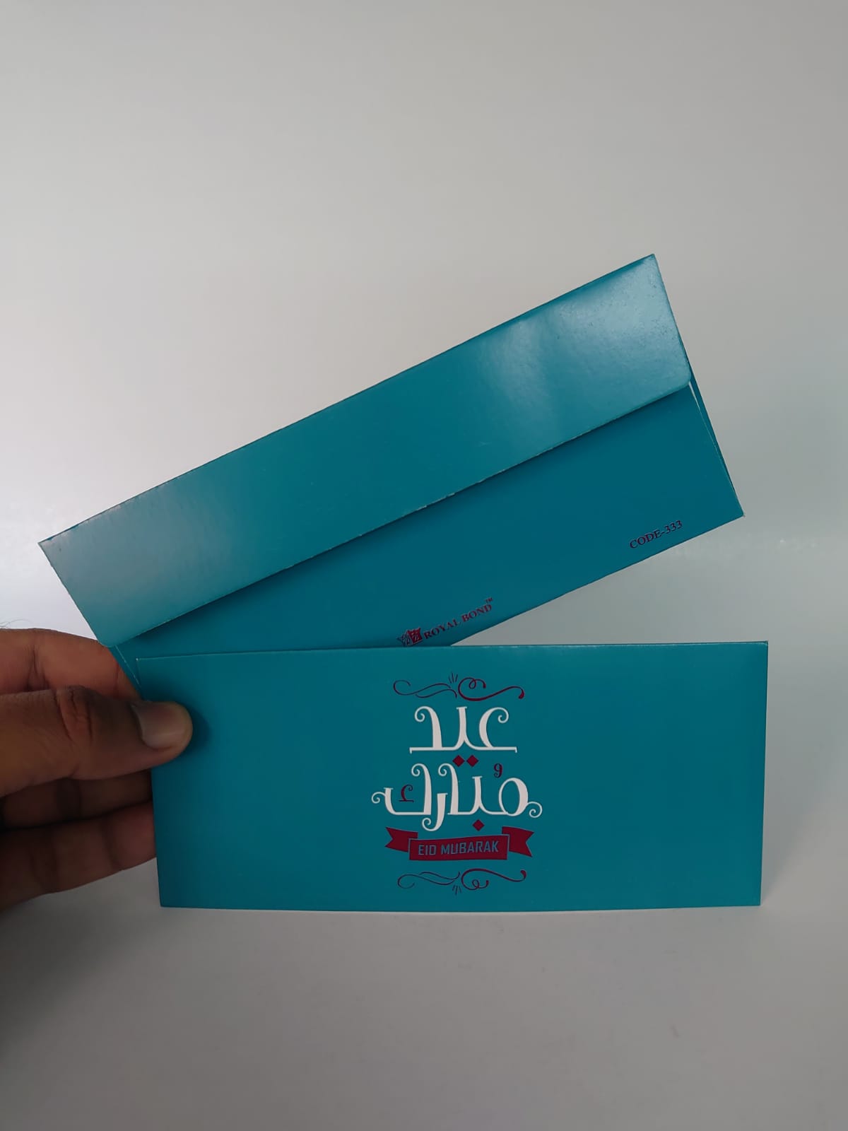 10 & 20Pcs Hard Card Material Eid Design Four Color Envelope Eidi ...