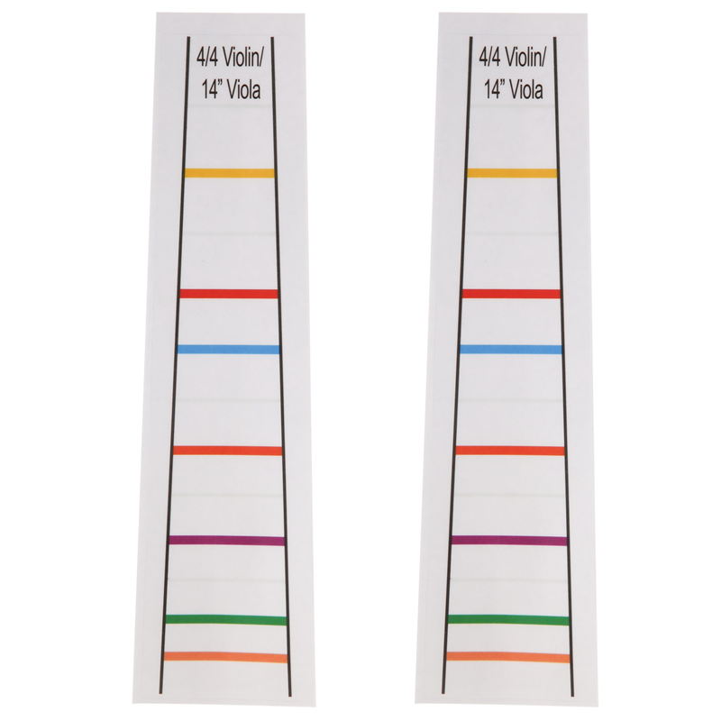 4/4 Violin Fretboard Sticker Fingeoard Marker Fiddle Learn Note Chart ...