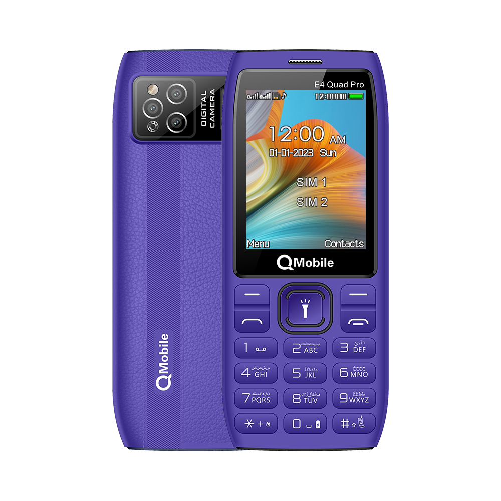 E4 Quad Pro 4” Big LCD Display 3000mAh Super Battery Powerful Stereo ...