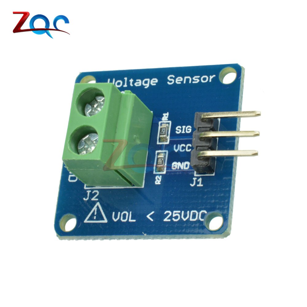 DC Voltage Sensor Module Voltage Detector Divider for Arduino DG | Daraz.pk