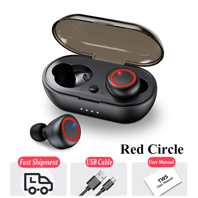 Timack® Y50 TWS Bluetooth Earphone 5.0 Wireless Headset IPX7 Waterproof ...