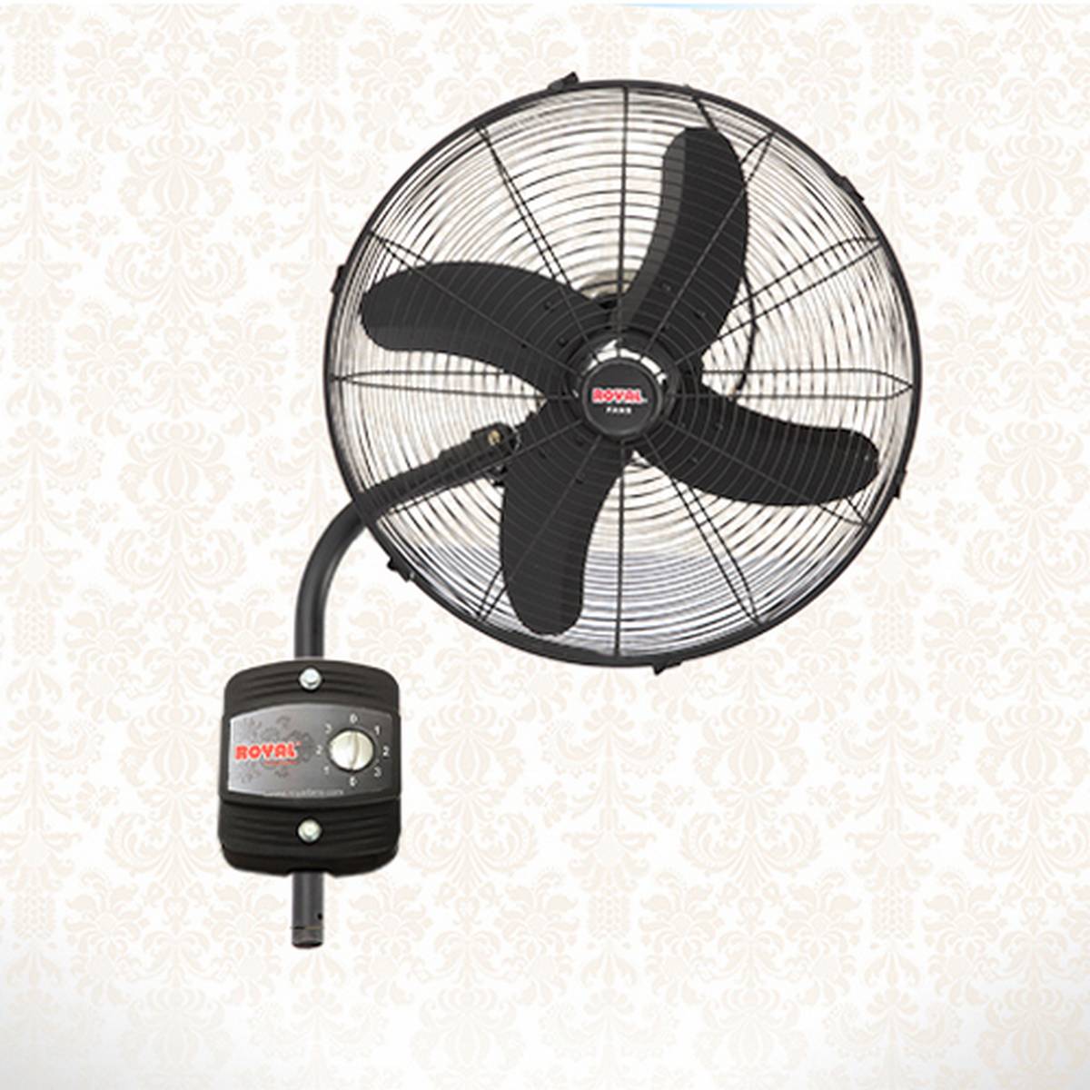 Royal Fans Wall Bracket Fan 24 inch Copper - Black | Daraz.pk