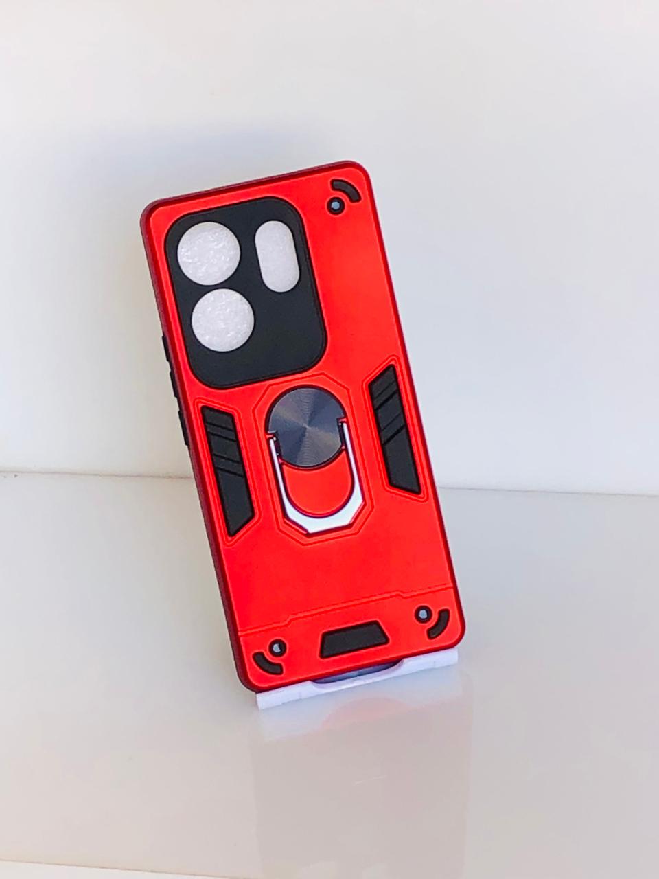 Infinix Zero 30 Shockproof Armor Cover Megnetism Holder Back Clip Phone ...