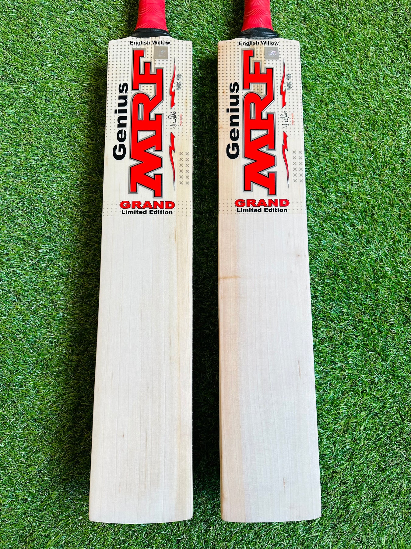 MRF Hard Ball Cricket Bat Age Under 18 & Above Top Quality Bat Club Bat ...