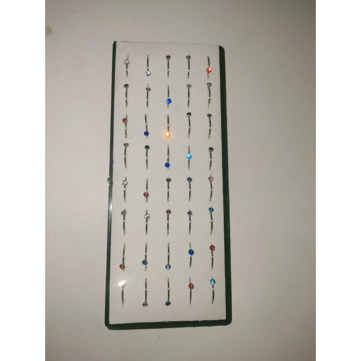 Pack of 3 Nose Pin Multicolors | Daraz.pk