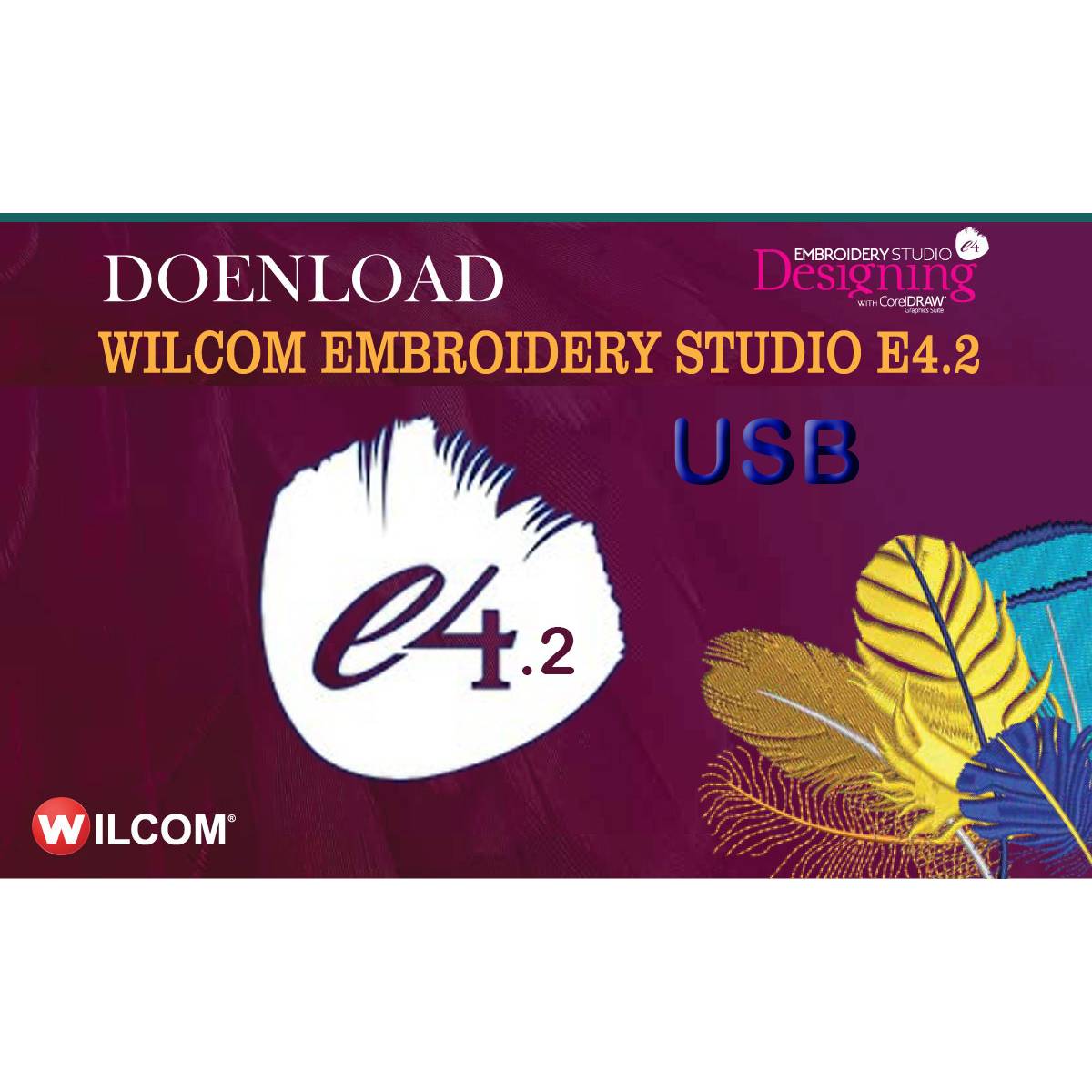 Wilcom Embroidery Studio E4.2 - VM Machine (USB version) | Daraz.pk