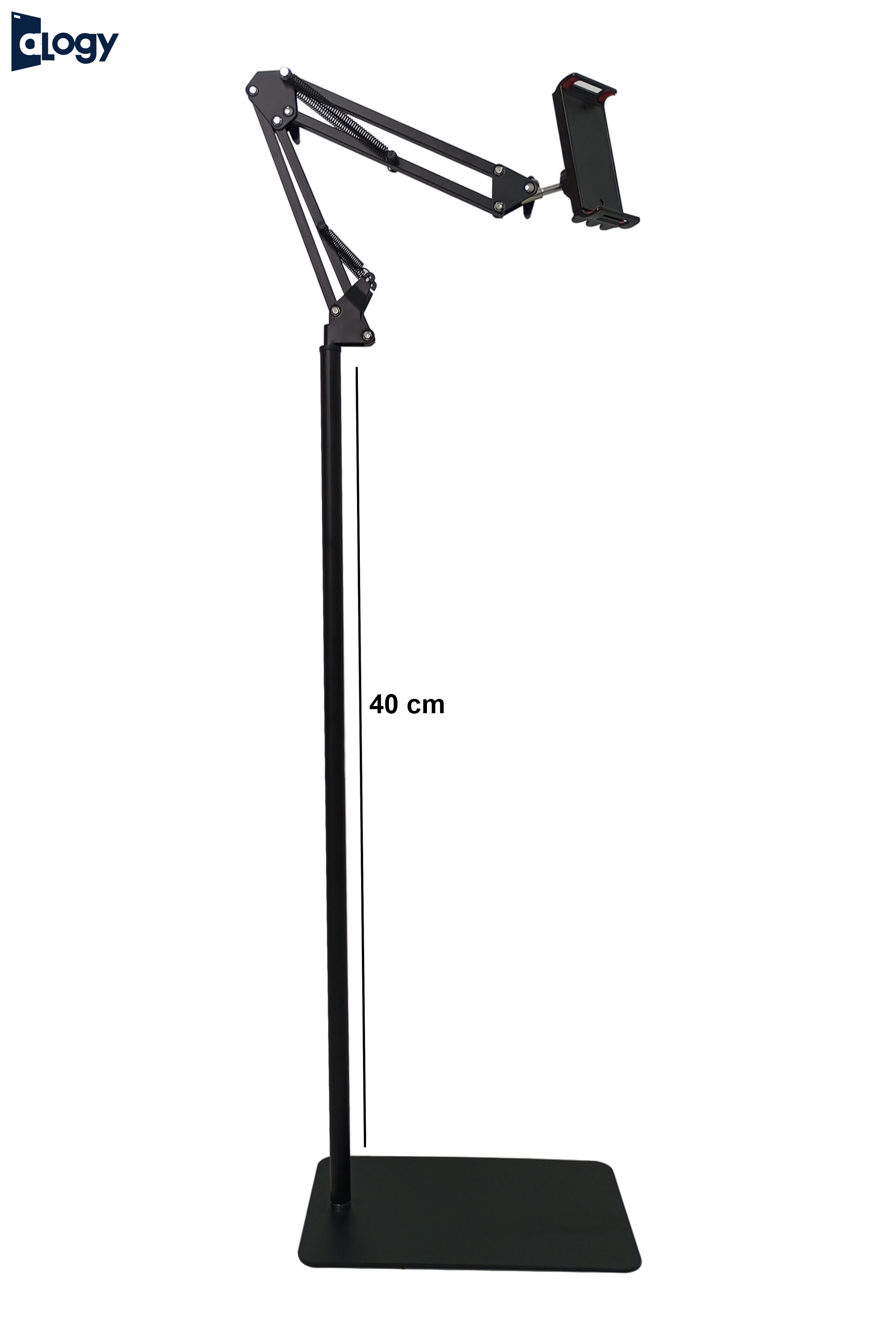 Alogy Hold Up Tabletop, Adjustable Portable Foldable Floor Stand Tablet ...