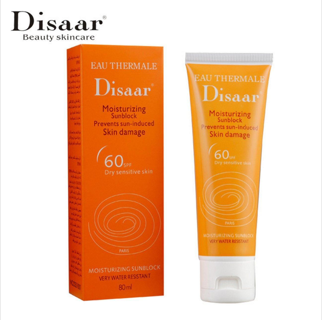 Disaar Moisturizing Sunblock 60 SPF - 80ml | Daraz.pk