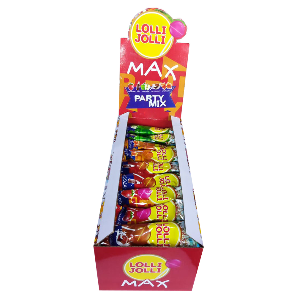 LOLLI JOLLI Max Lollipops (12 Piece) Random Flavors | Mix Fruit ...