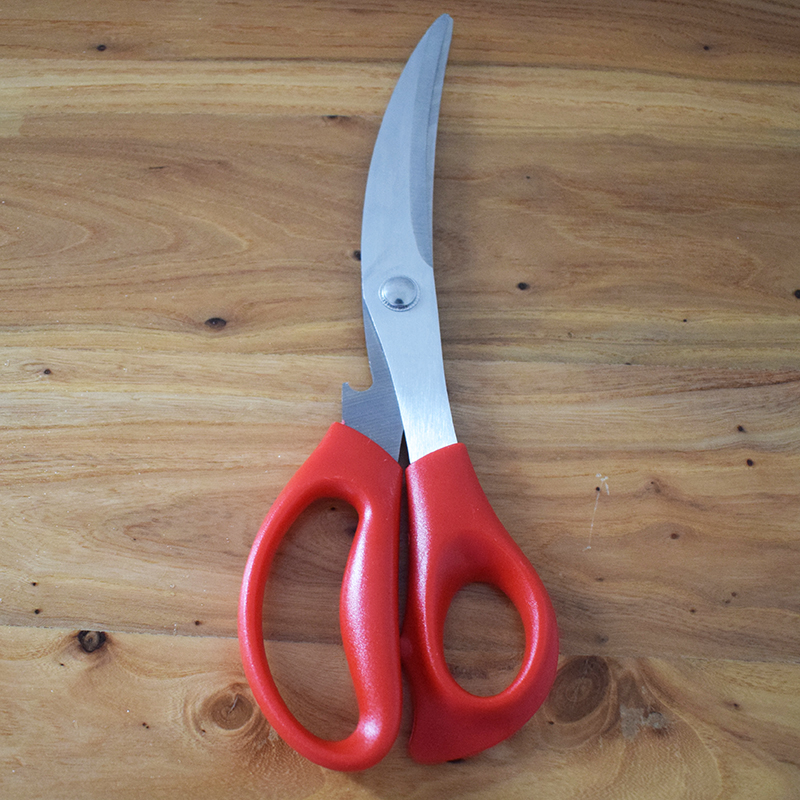 Curved Korean barbecue scissors chicken ribs curved scissors kitchen ...