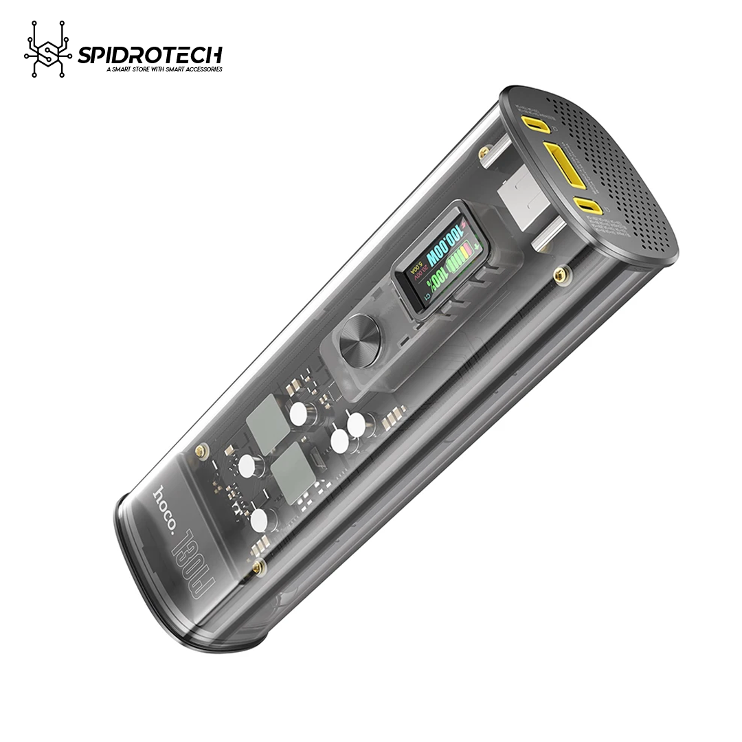 HOCO Orignal Q12 PD130W 20000mAh Transparent Power Bank - Spidrotech ...