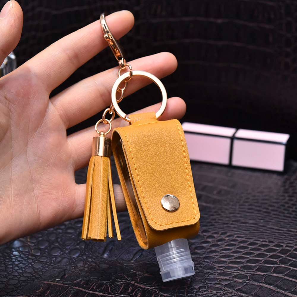 Portable 11 Color Plastic With Tassels Travel Keyring Keychain Holder ...