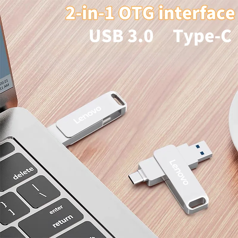 Lenovo Super 2TB, 8TB, 16TB, 64TB Usb 3.0 Metal Pen Drive High Speed ...