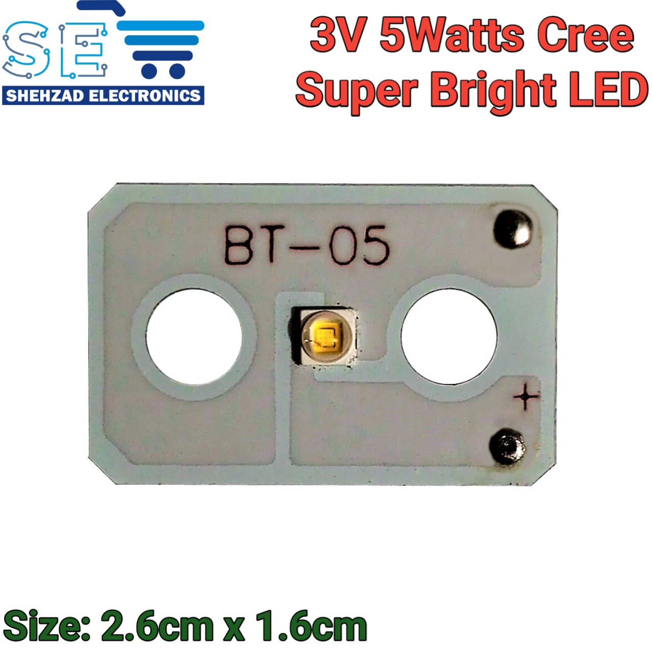 5W Cree Super Bright Led Emitter Light Cool/Warm White 3000-3200K 2.95 ...