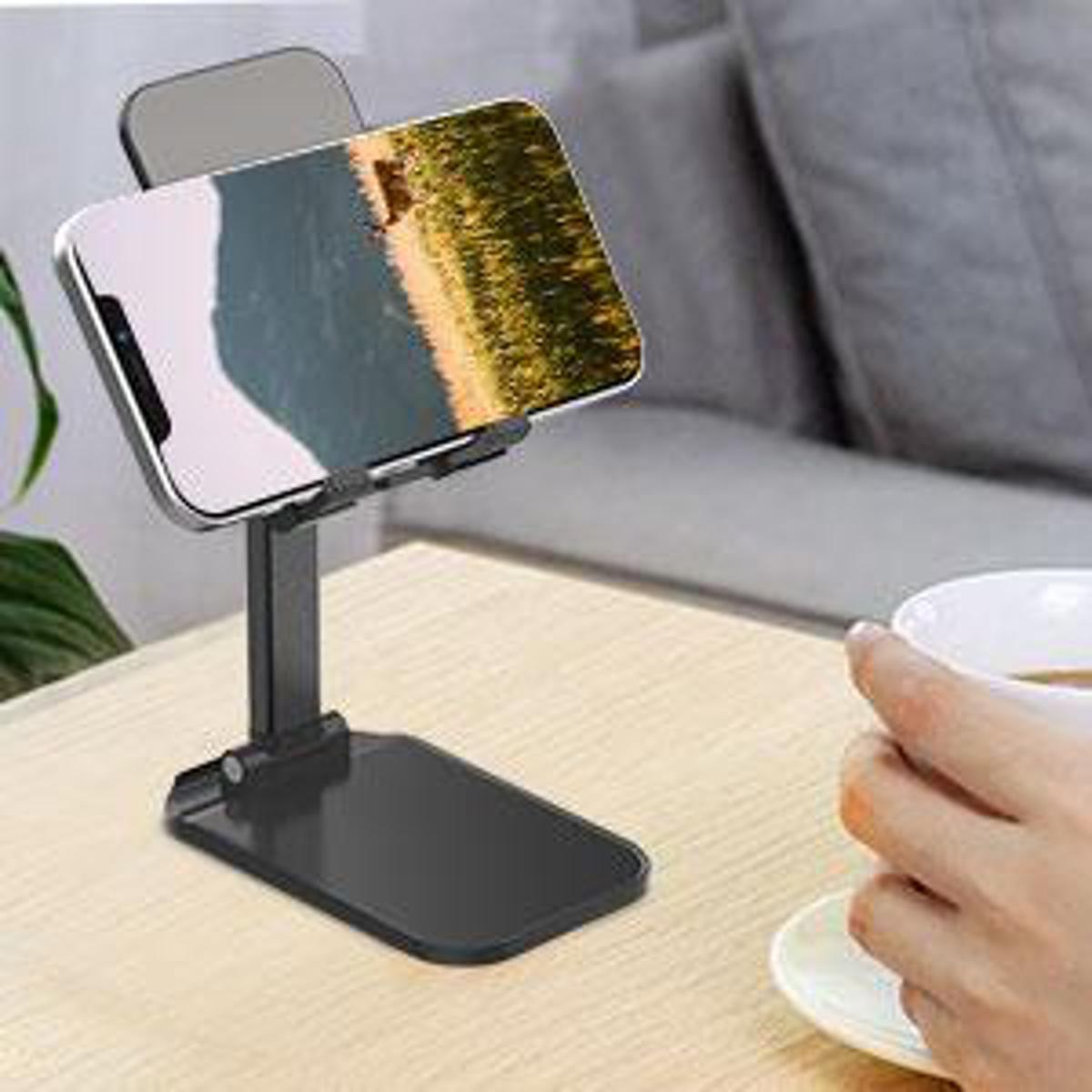 Foldable Cell Phone Stand For Desk, Portable Mobile Phone Tablet Holder ...
