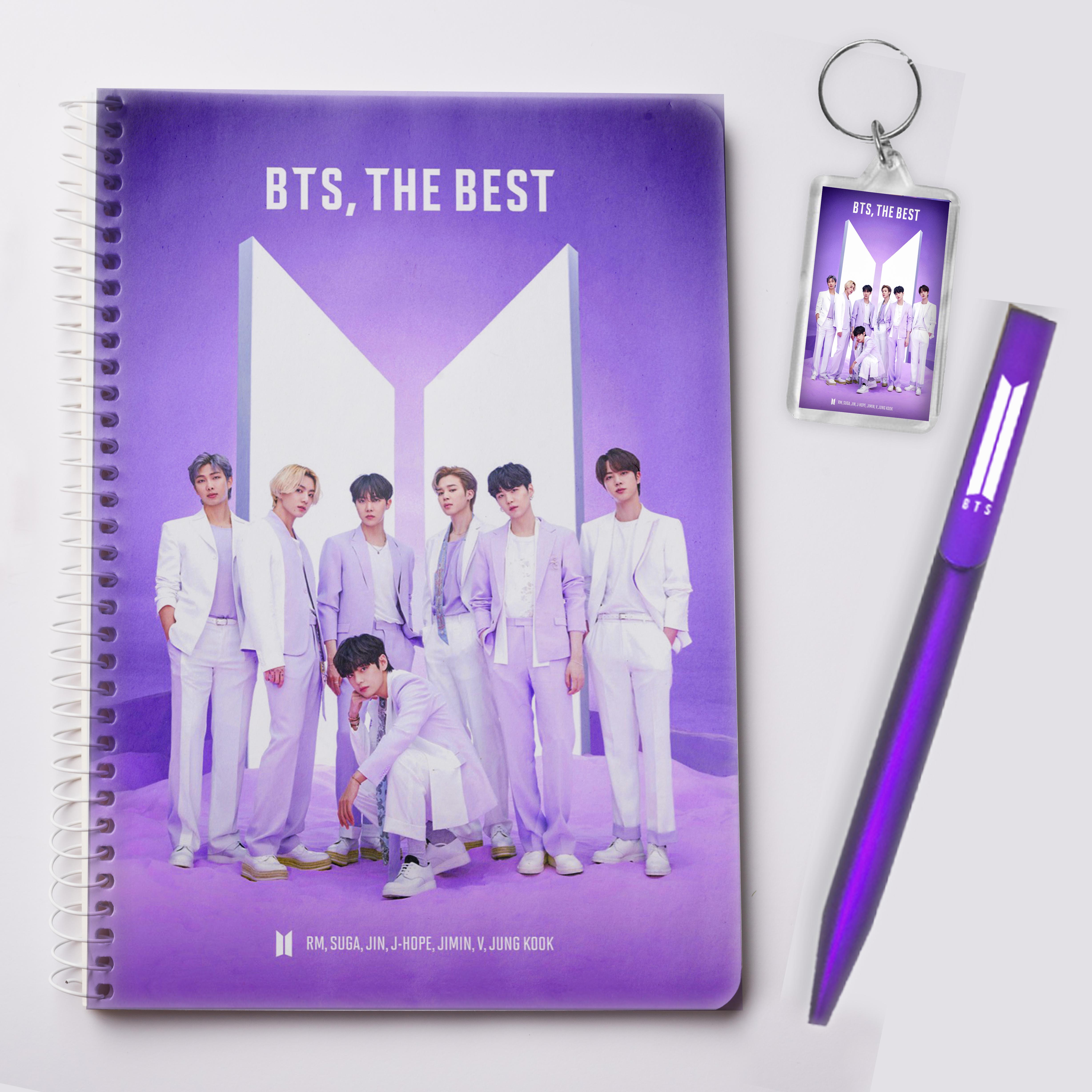 BTS Notebook Cool Design Army Note pad Signature Printed | Daraz.pk