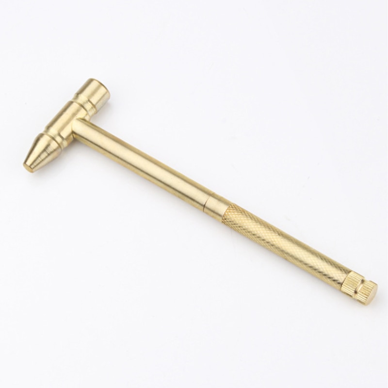 【HOT】 New 6 In 1 Micro Mini Multifunction Multi Brass Hammer 3 Kinds ...