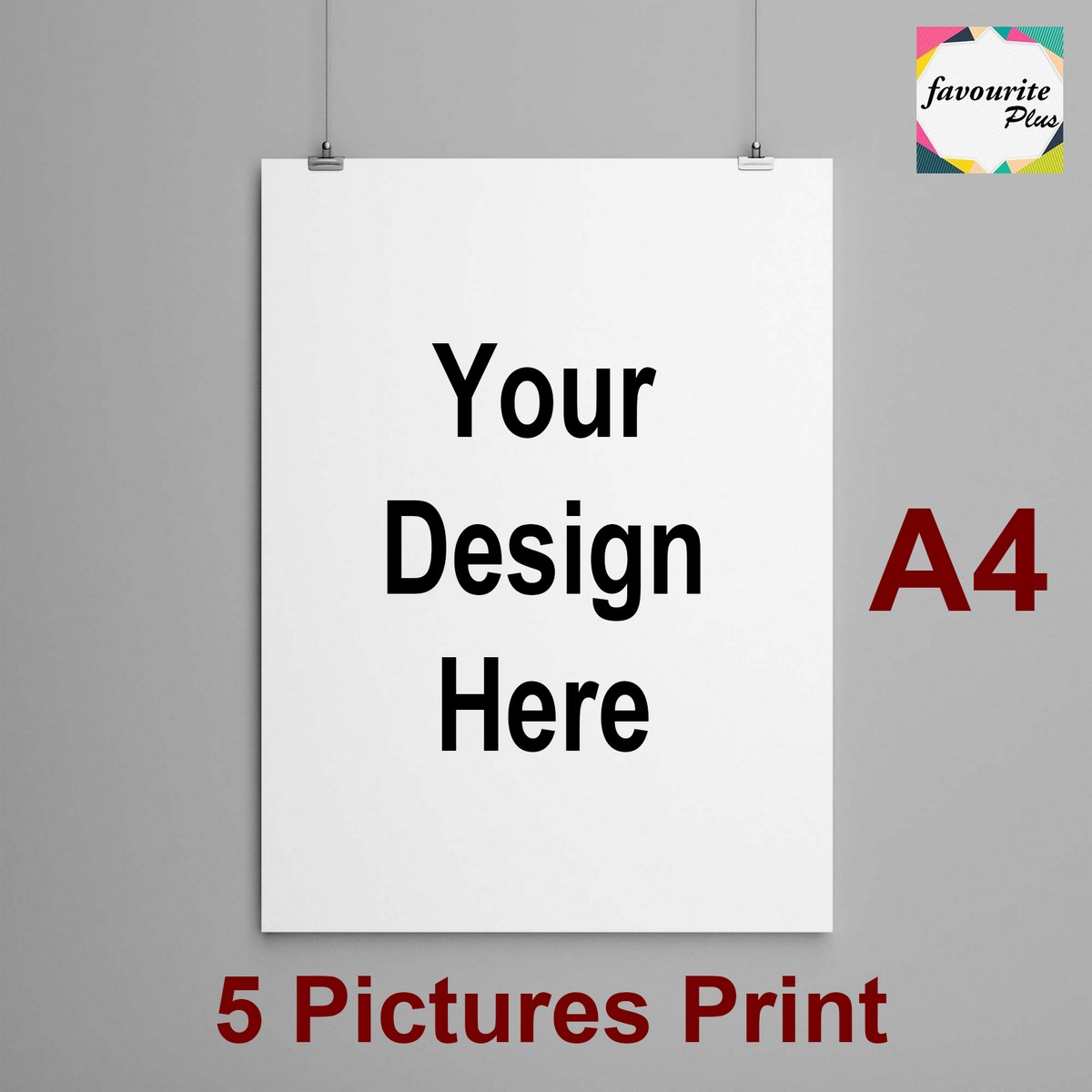 Customized Photo Print Your Own Design Pictures Print Different Sizes ...