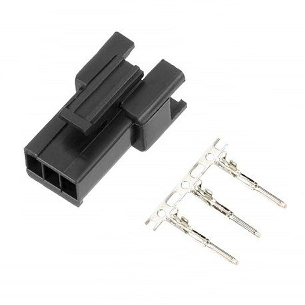 10Pcs/set - JST-SM 3 Pin 2.54mm pitch connector (male) with pins | Daraz.pk