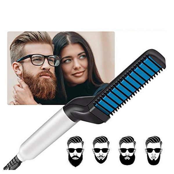 Hair Beard Straightner Brush Comb Hair Style For Men With Hair Comb ...