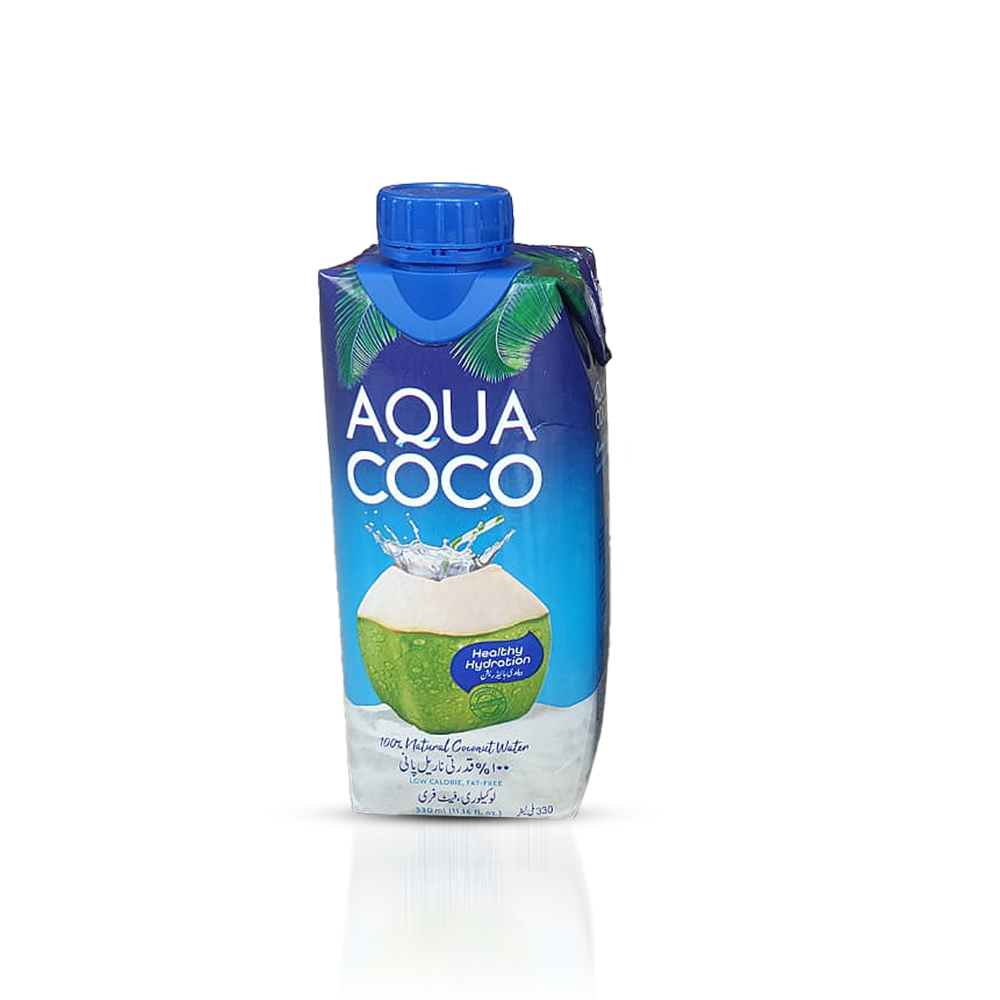 Aqua Coconut Water 100 % Pure Coco Water for Good Health and Hydration ...