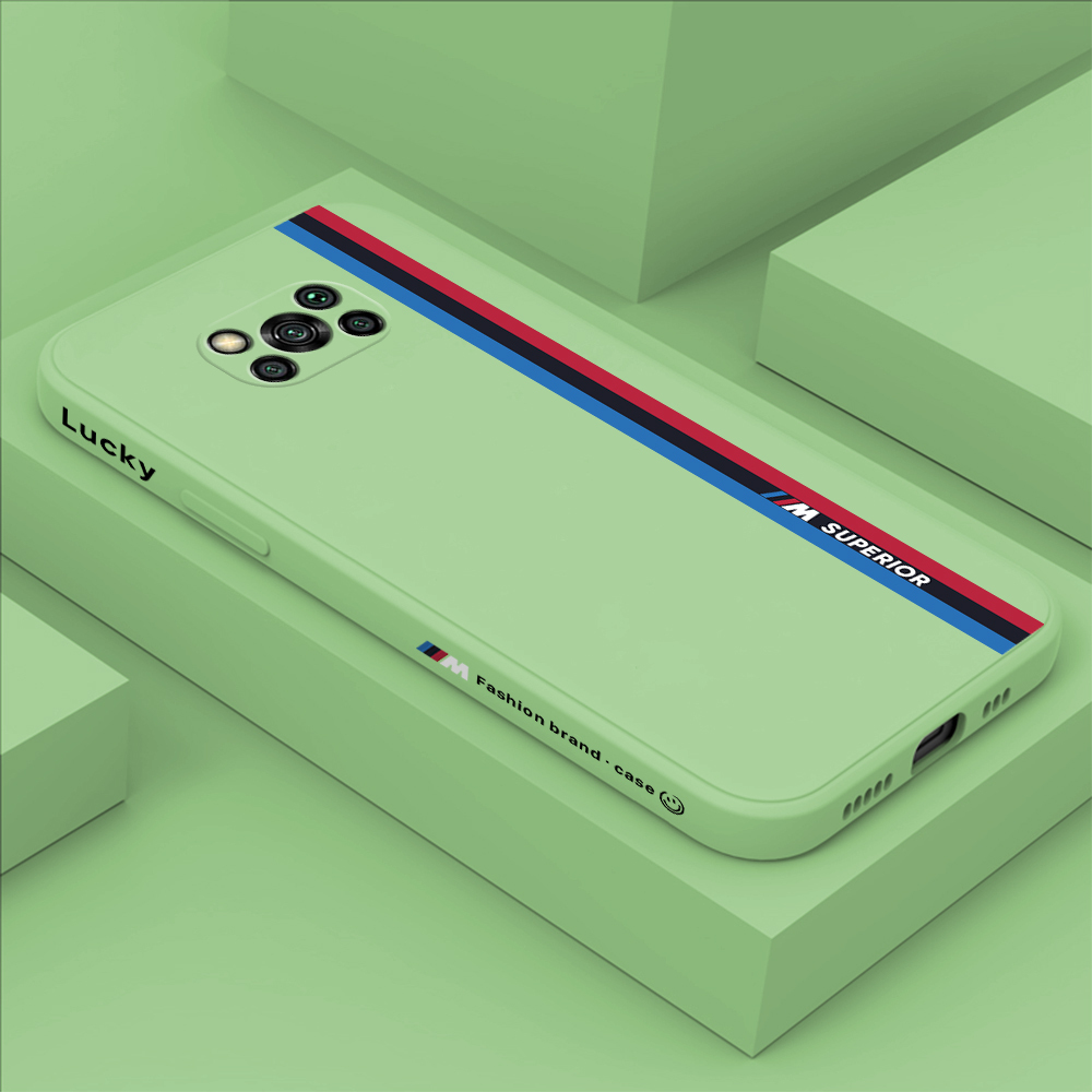 Xiaomi Poco X3 NFC Poco X3 Pro Fashion Racing Car Logo M Side Design ...