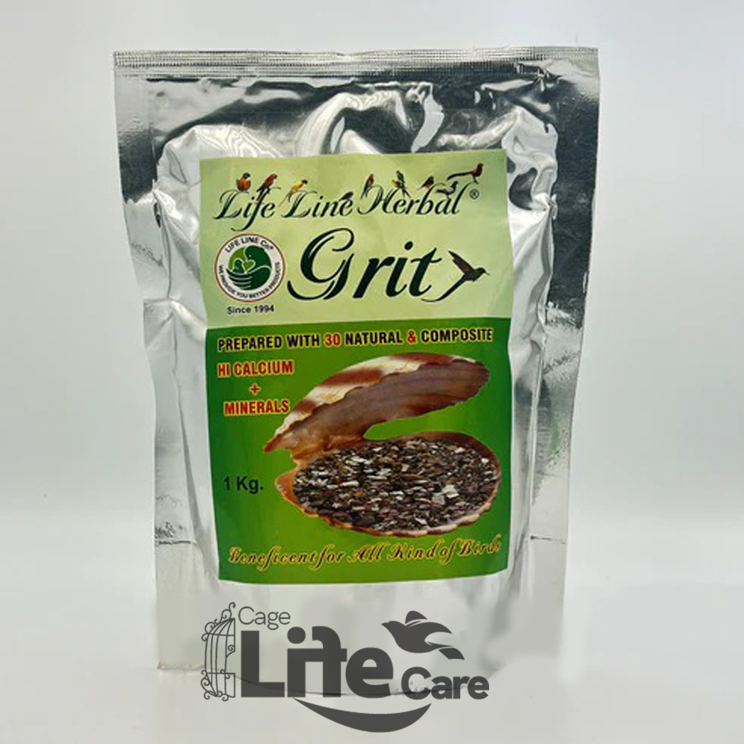 Life line Herbal Grit for all kinds for cage and ground birds 100% ...