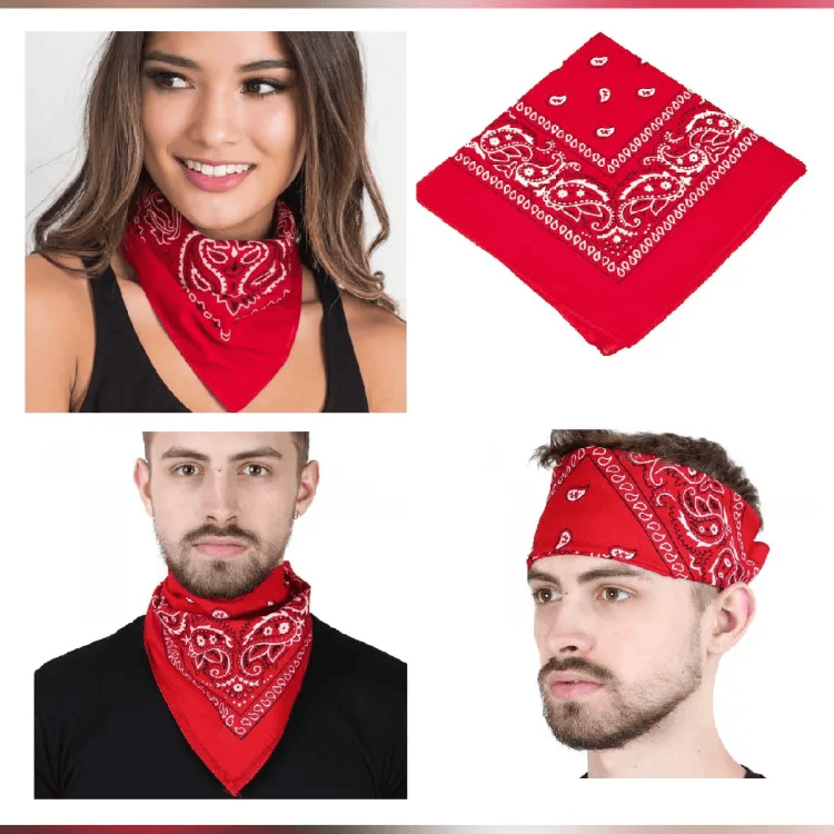 Pack of 1,2 - Printed Headband/Bandana, Bandana for Girls, Bandana for ...