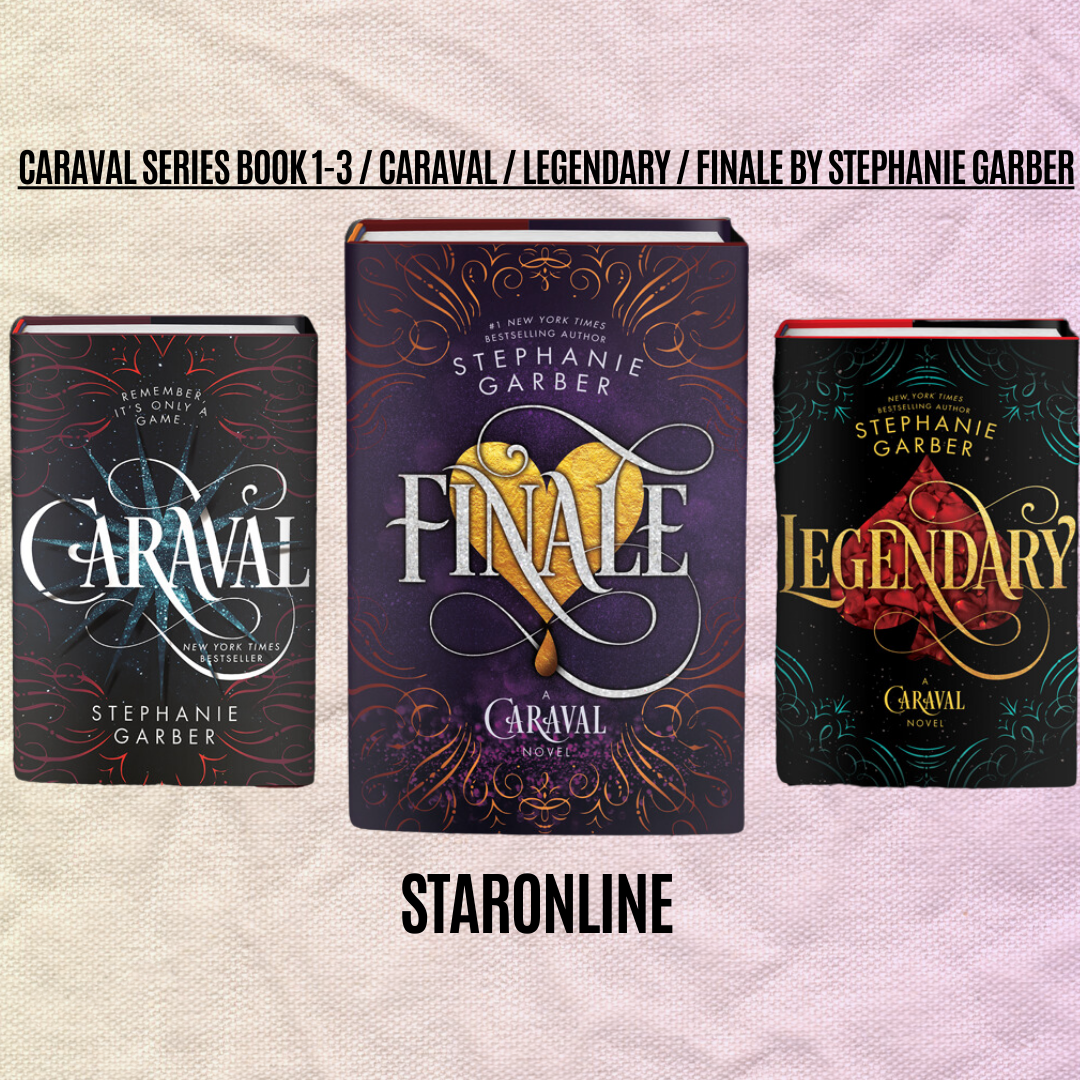 Caraval Series BOOK 1-3 Set / Caraval / Legendary / Finale by Stephanie ...