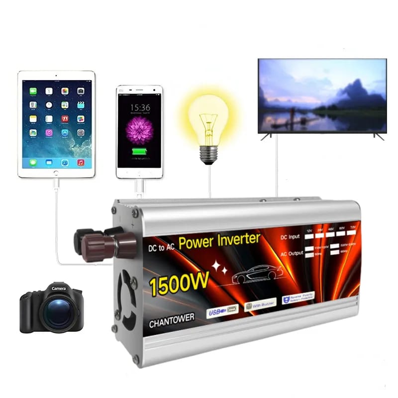 1500w solar power inverter DC 12V to AC 230V, 1500 W DC to AC Solar ...