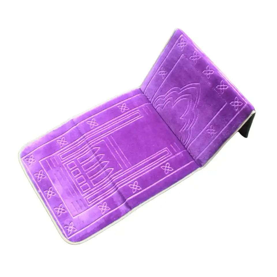 Foldable Baithak Prayer Mat / Imported Janamaz with Back Rest | Daraz.pk