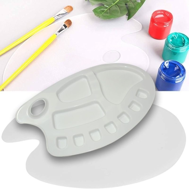 Artist Painting Palette Paint Color Mixing Trays - LARGE SIZE | Daraz.pk