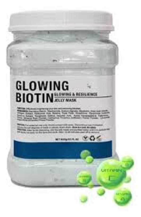 Glowing Biotin Glowing and Resilience Jelly Mask 650gm | Daraz.pk