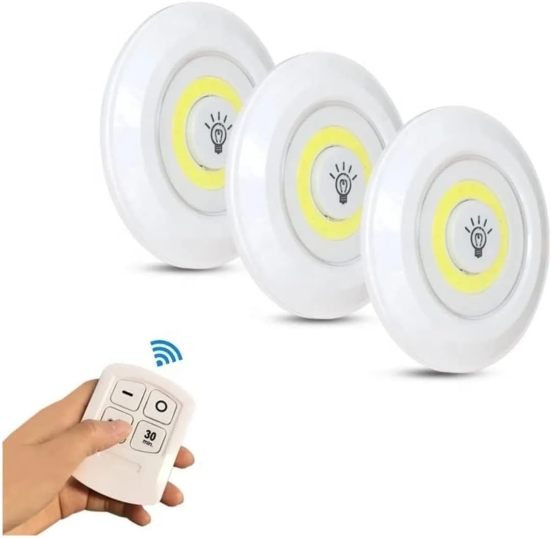 led light with remote control set of 3 Emergency light | Daraz.pk