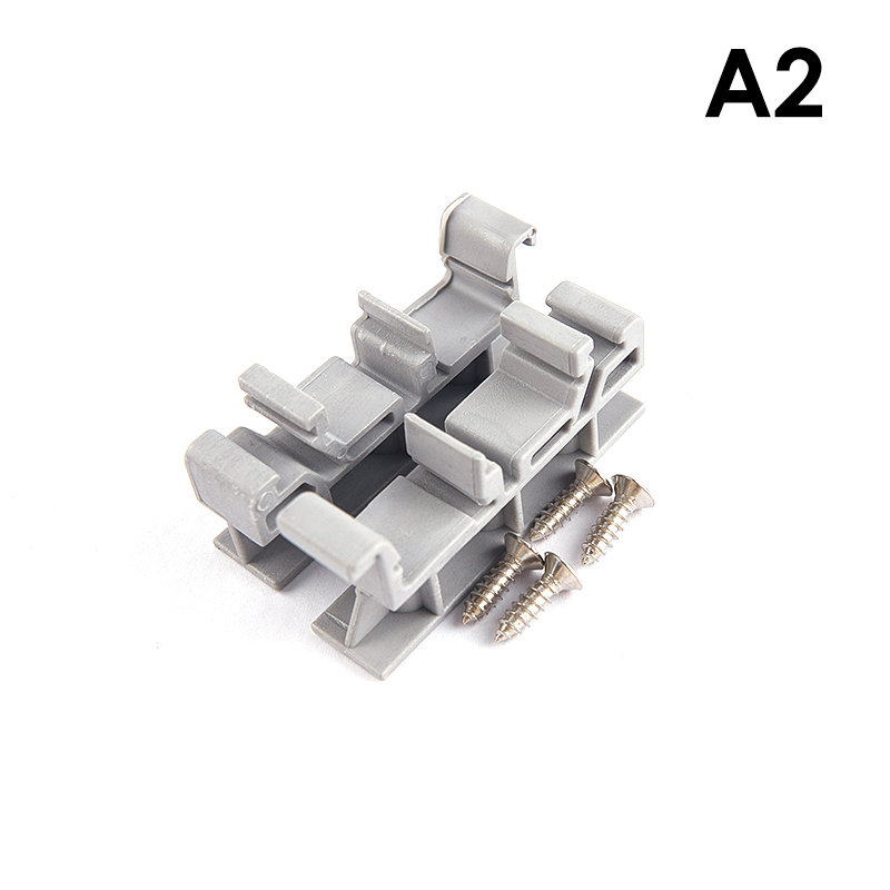 PCB 25mm DIN Rail Mounting Adapter Circuit Board Bracket Holder Carrier ...