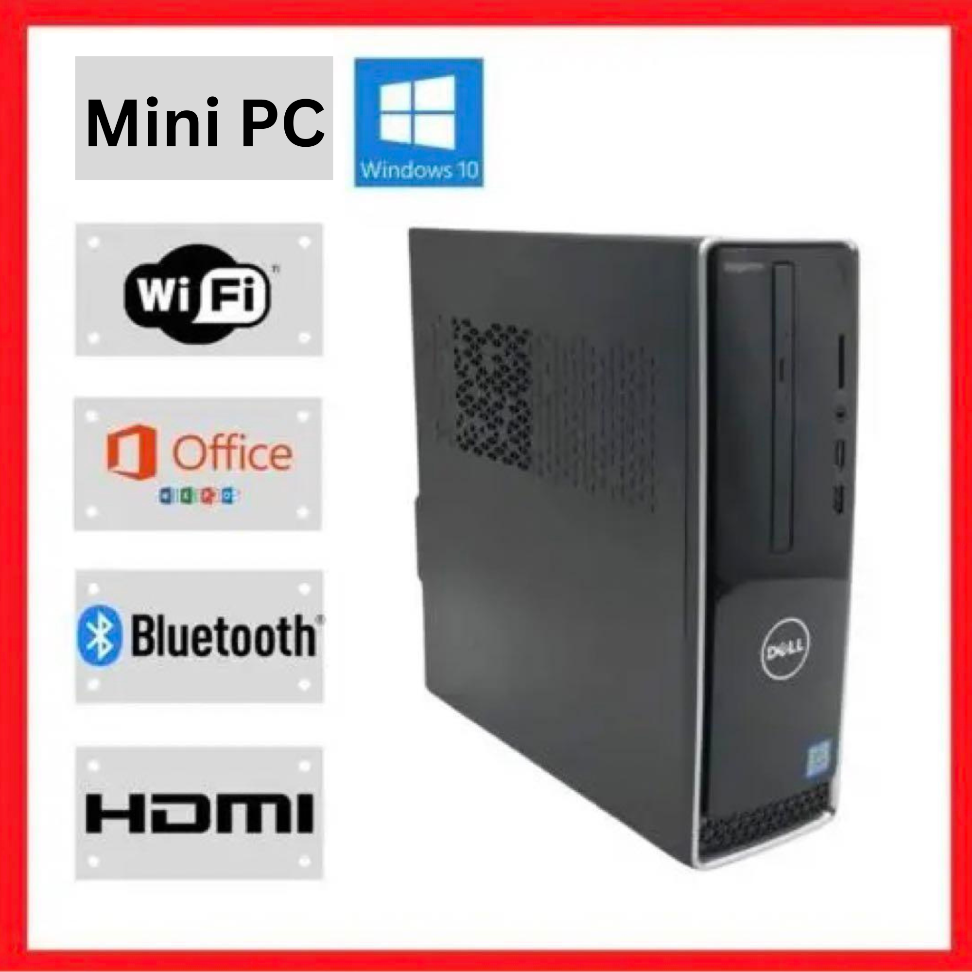 USSF Mini PC - Powerful Performance with Intel Celeron, 4GB RAM, and ...