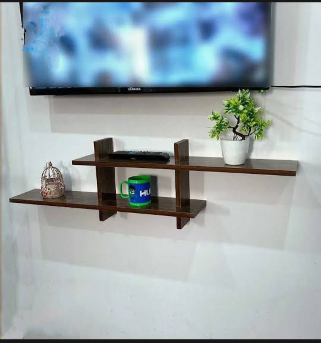 Led tv shelf Wall mounted Lcd racks Wall Mounted Media Console Floating ...
