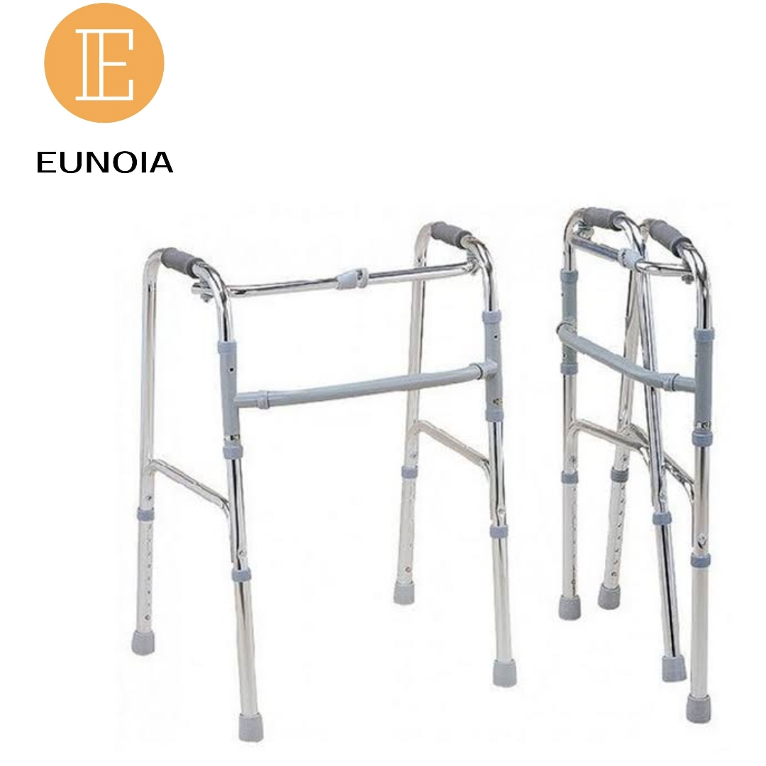 Imported Height Adjustable Folding Medical Walker for patients & adults ...