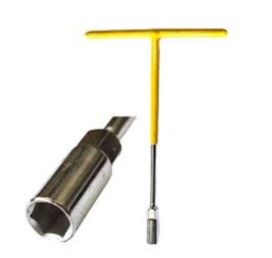 Hex Socket Hole Rubber Coated T Bar Wrench Spanner - 12mm | Daraz.pk