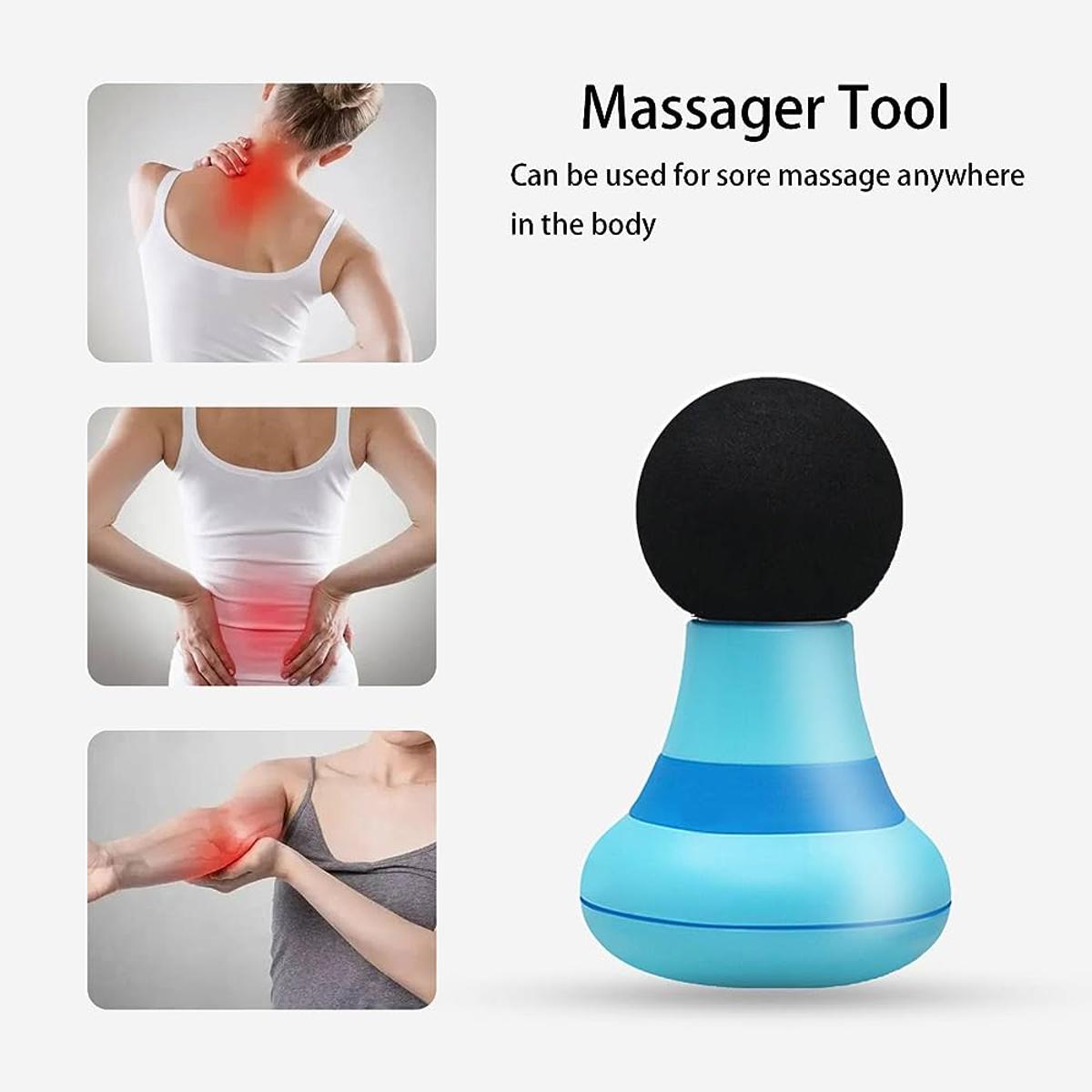 Portable Mini Massager Pocket Massager Support for Man USB Charging 6 ...