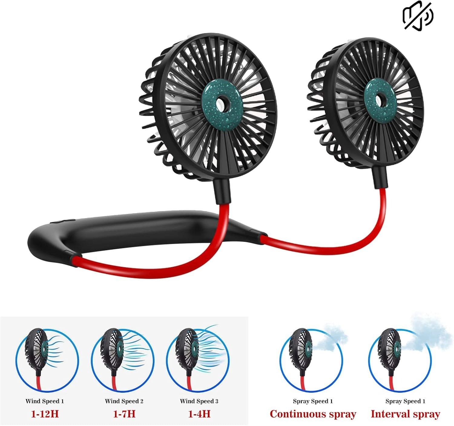 Mini Fan | Mini Portable USB Rechargeable Hand Held Air Conditioner ...