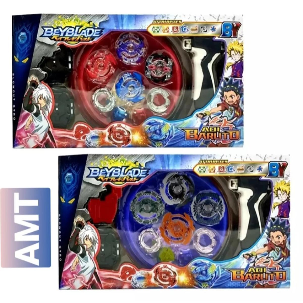 Beyblade Burst SB B-117 B-120 B-121 B-122 Dual Set In Combat Supergrip ...