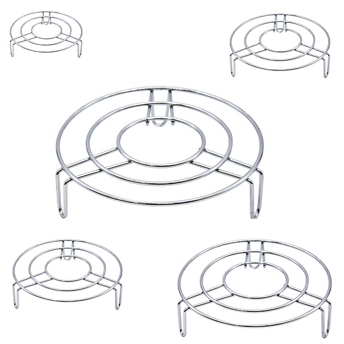 Stand - Pan Stand - Stainless Steel Pan Stand - Heat Resistant Hot Pot ...
