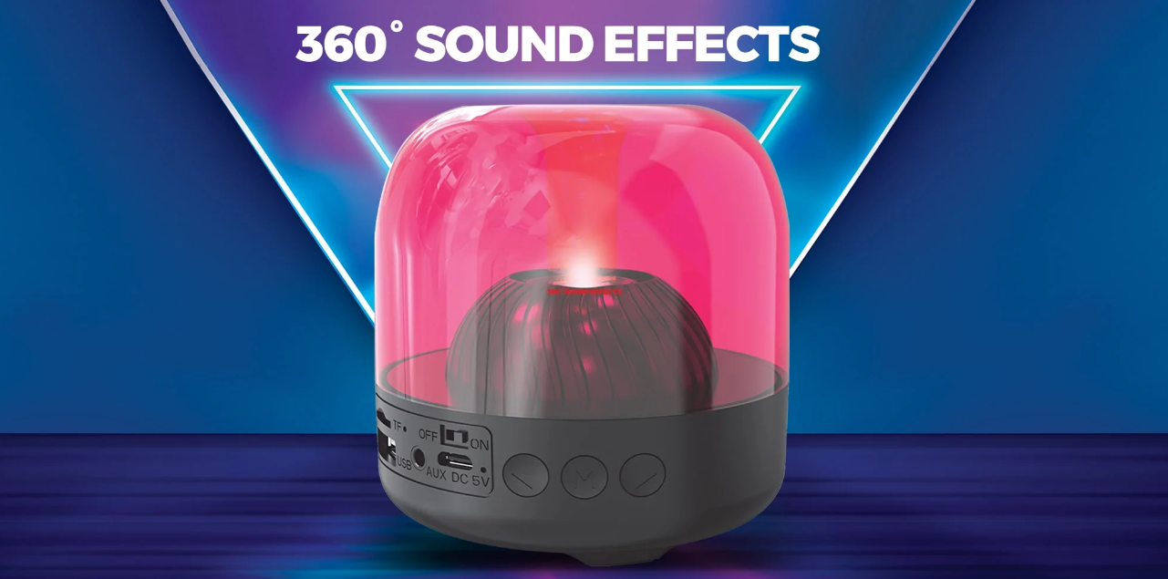 Glow RGB Mobile Speaker With One Year Official Warranty | Daraz.pk