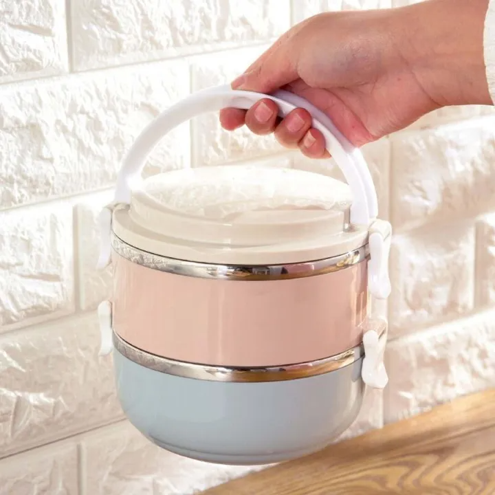 Lunch Box - 2 Layer | Daraz.pk