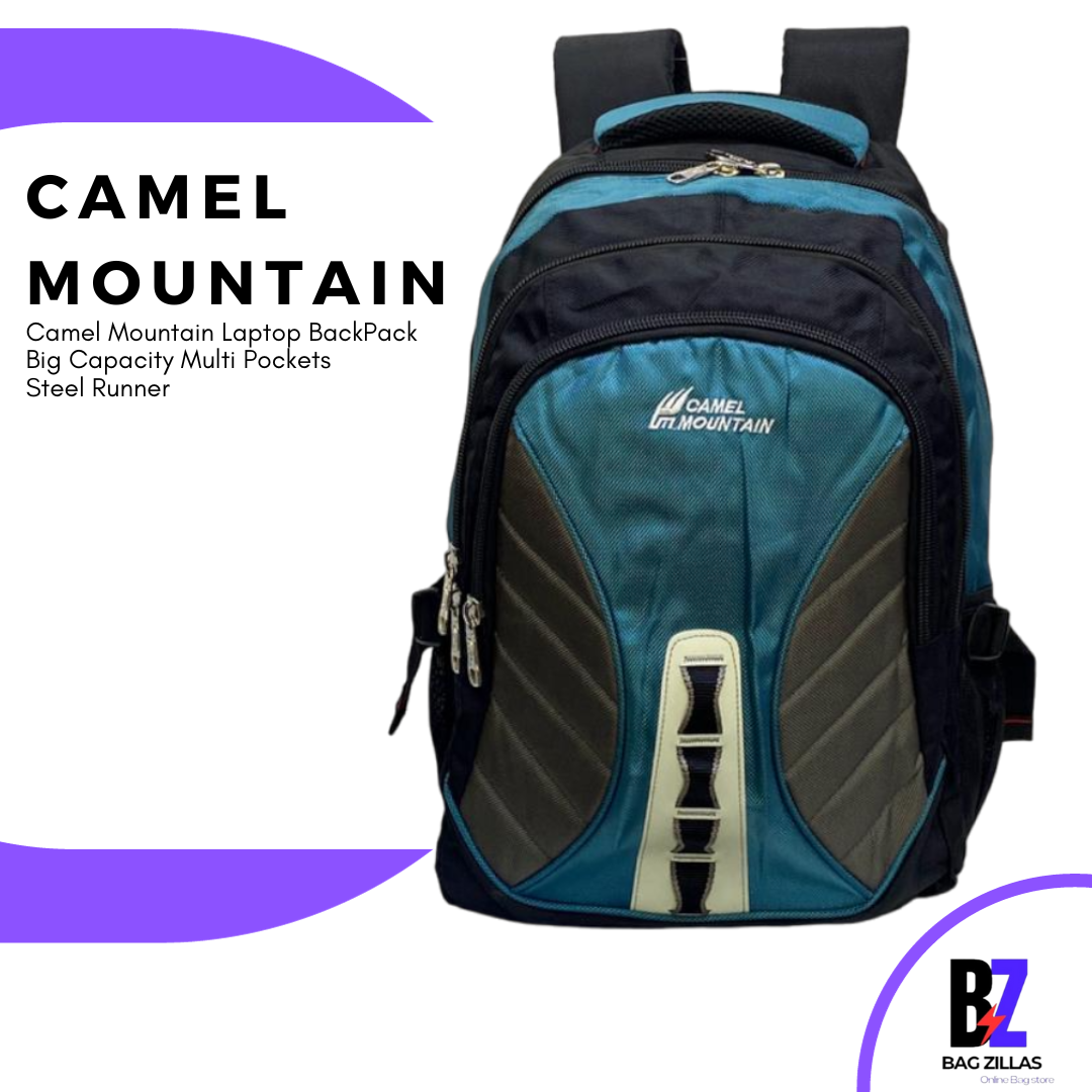 Bagzillas: Multi Uses Camel Laptop Backpack/Collage University School ...