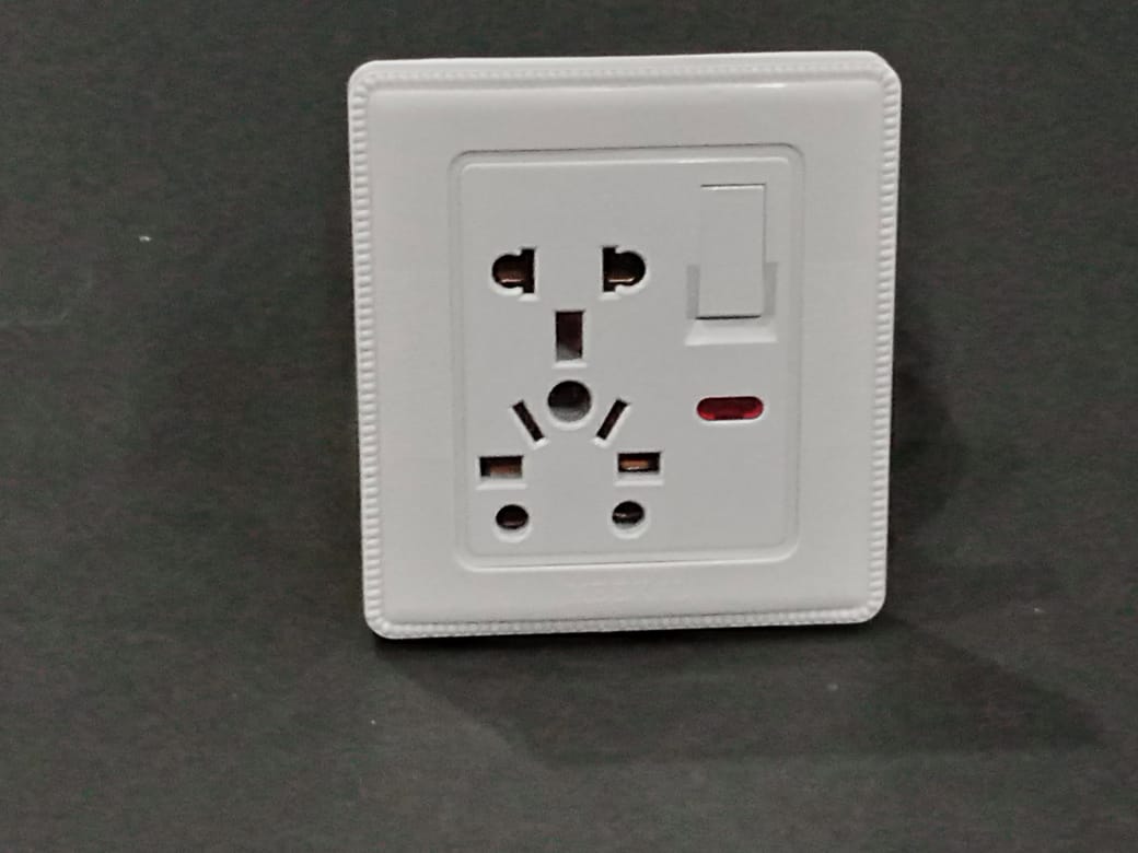 METAL Series china fitting switch board | Daraz.pk