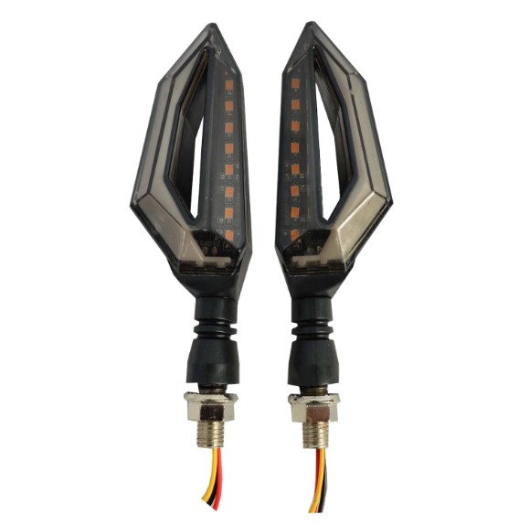 Universal Motorcycle bike DRL Indicator With Flow Light Lava | Daraz.pk
