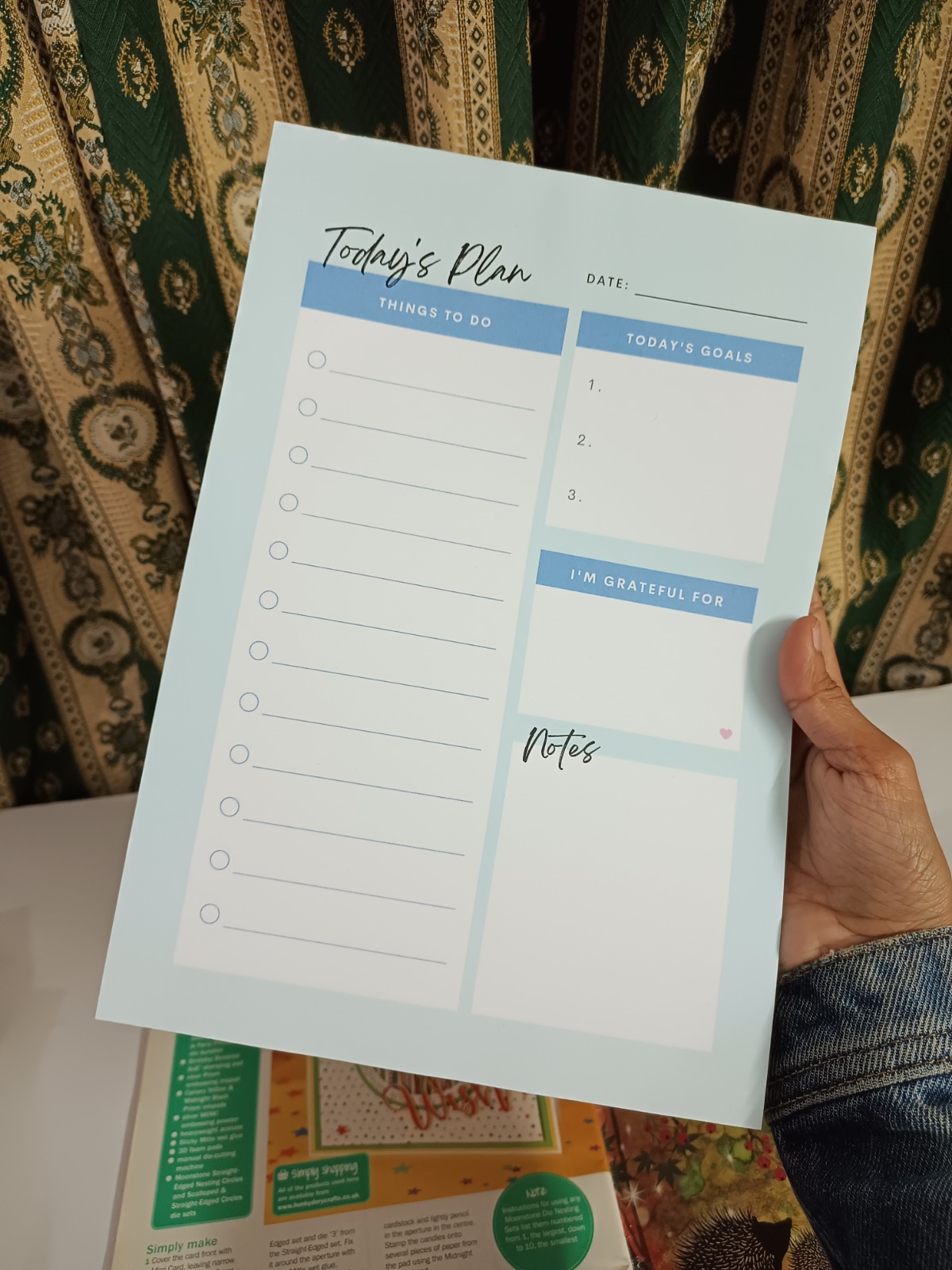 A4 Daily Planner Pads | Daraz.pk